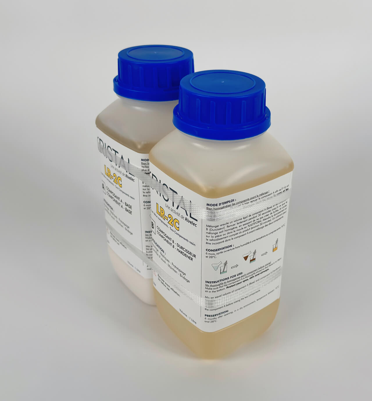 LR-2C - Two Component Resin - Kristal